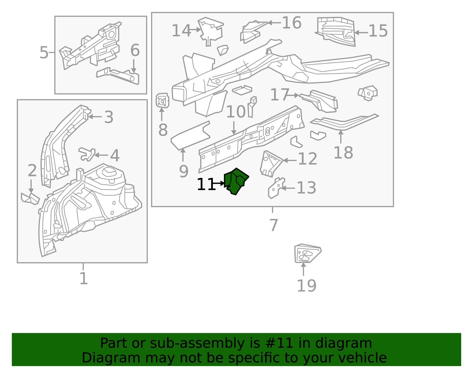 2016-2020 Buick Envision Passenger Side Front Compartment Front Side ...