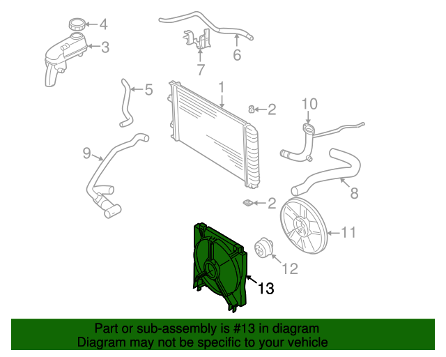 1995-2004 GM Shroud Kit 22645919 | GMPartsDirect.com