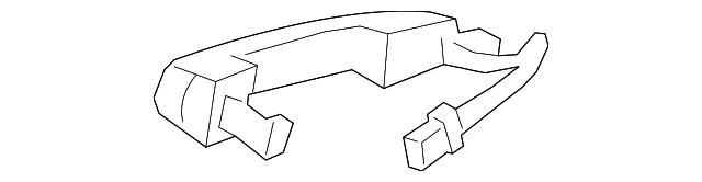 13598625 - Primed Side Exterior Door Handle 2015-2024 Cadillac ...