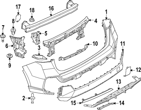 Bumper & Components - Rear for 2023 BMW X1 | getBMWparts