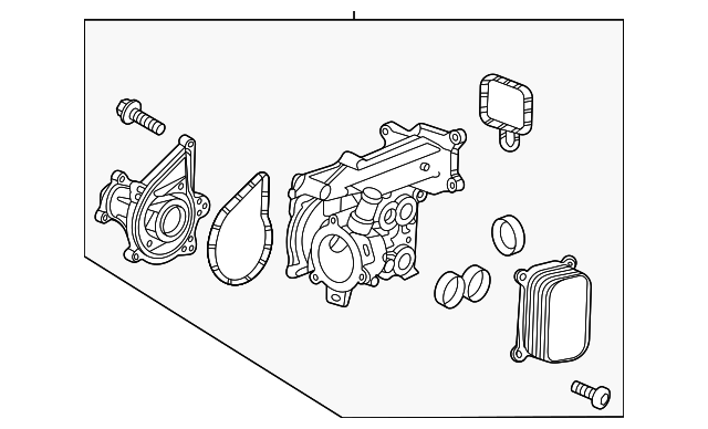 Engine Water Pump 25204277 | GMPartsDirect.com