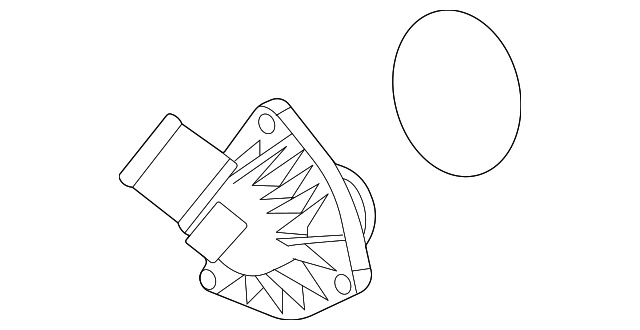 2020-2025 GM Engine Coolant Thermostat 55503988 GM | GMPartsDirect.com