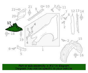 2019 Mazda 3 Air Deflector BCJH-56-14Y | QuickParts