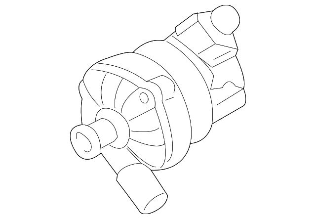 955-106-561-10 - Engine Auxiliary Water Pump 2010-2018 Porsche ...