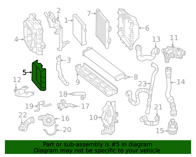 099-505-10-00 - Cover Mercedes-Benz USA Parts