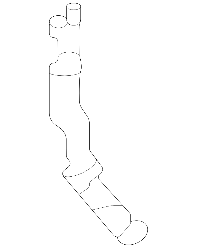 290-504-01-00 - Auxiliary Cooler Lower Bracket 2019-2021 Mercedes-Benz ...