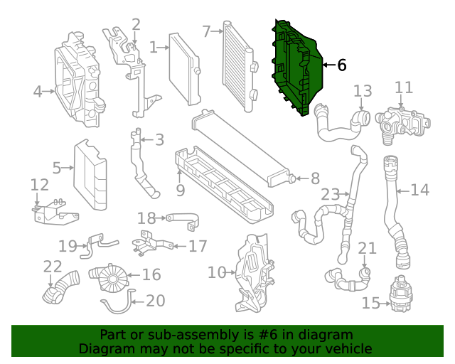 290-505-13-00 - Rear Duct 2019-2023 Mercedes-Benz | Mercedes-Benz USA Parts
