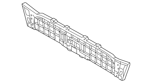 8R0-853-692-B - Grille Bracket 2013-2017 Audi Q5 | Audi OEM Parts