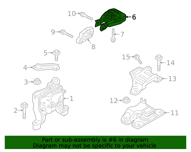 BDGH-39-040B - Torque Arm - 2021-2022 Mazda 3 | Mazda Swag