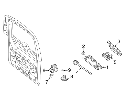 Liftgate for 2020 Mercedes-Benz Metris | MB Online Parts