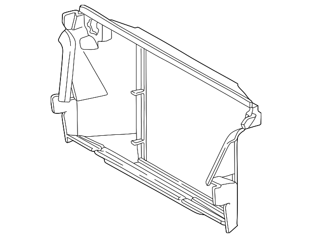210-500-08-16 - Air Baffle 2000-2003 Mercedes-Benz | Mercedes-Benz USA ...