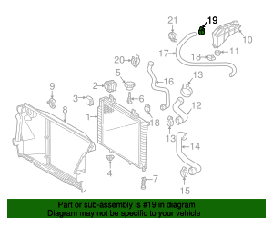 006-997-03-90 - Hose Clamp 2000-2004 Mercedes-Benz | Mercedes-Benz USA ...