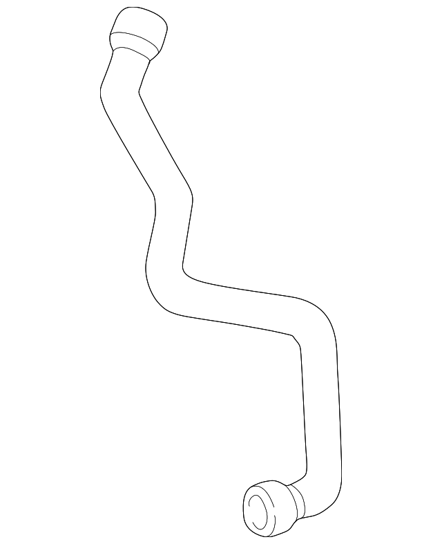 210-501-58-82 - Hose 1998-2003 Mercedes-Benz | Mercedes-Benz USA Parts