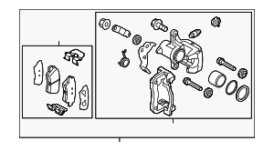58230-K0100 - Caliper Assembly 2020-2022 Kia Soul | Kia.Parts Store