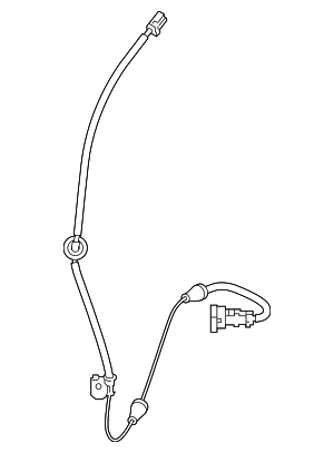 58960-K0010 - ABS Sensor 2023-2024 Kia Soul | Kia.Parts Store