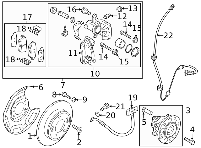 58164-3M000 - Disc Brake Caliper Pin Boot 2010-2024 Kia | Kia.Parts Store
