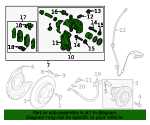 58230-K0100 - Caliper Assembly 2020-2022 Kia Soul | Kia.Parts Store