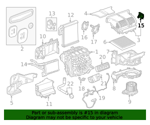 Gm Genuine Parts 95018043 Mode Valve Lever Kit 89018376 - Genuine GM ...