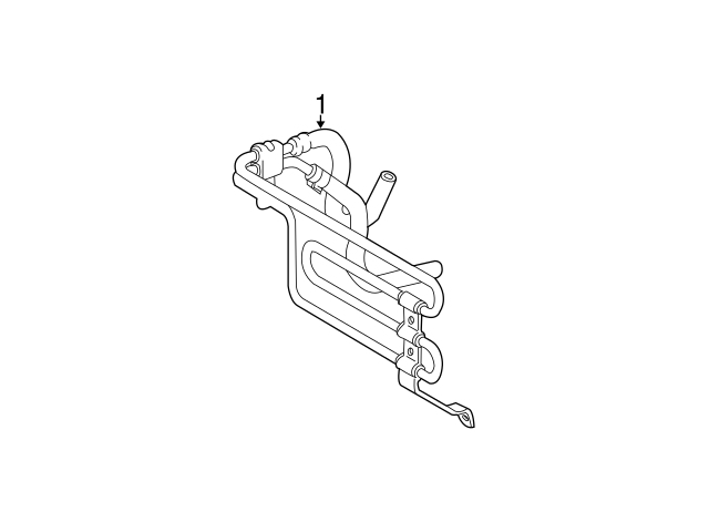 2001-2007 Toyota Highlander Power Steering Cooler 44402-48032 | Toyota ...