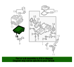 17220-RB0-000 - Air Filter 2009-2013 Honda Fit | Honda Parts Online