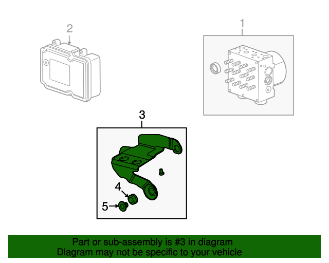2010-2016 Cadillac SRX Mount Bracket 25927393 | GMPartsDirect.com