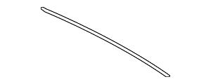 Genuine Toyota Back Glass Seal part# 64813-06230 for 2018-2025 Toyota ...