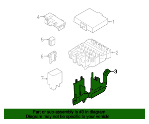2018-2021 Ford EcoSport Bottom Panel HU5Z-14A003-K | OEM Parts Online