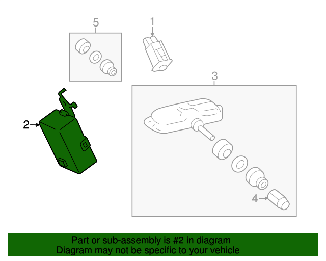 2014-2019 Toyota Corolla Receiver 89760-02040 | Toyota Parts
