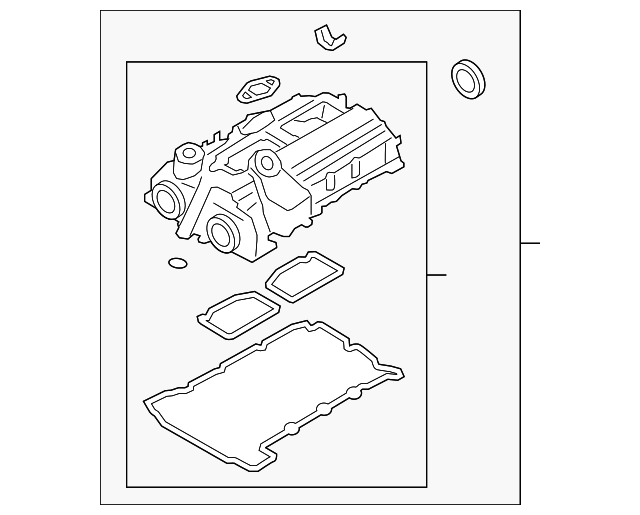 2012-2016 BMW Valve Cover 11-12-7-633-630 | BMWPartsDirect.com