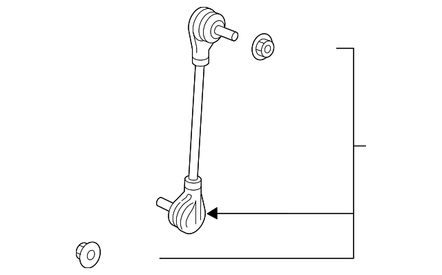 32344015 - Stabilizer Link - 2019 2020 Volvo XC40 | Volvo OEM Parts Direct