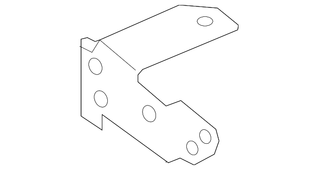 2017-2024 Nissan Armada Steering Gear Bracket 48091-1LA0A | Melloy ...