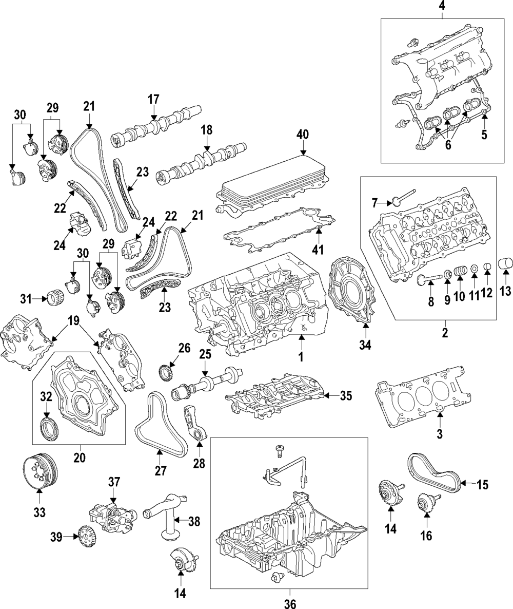 Genuine OEM Short Block Part# LR062617 Fits 2014-2020 Land Rover: Up To ...