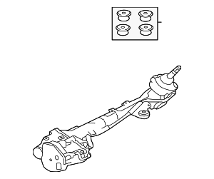 2018-2019 Land Rover Range Rover Velar Rack And Pinion Assembly ...