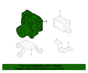 58920-3N590 - ABS Control Unit - 2014-2016 Hyundai Equus | World OEM ...