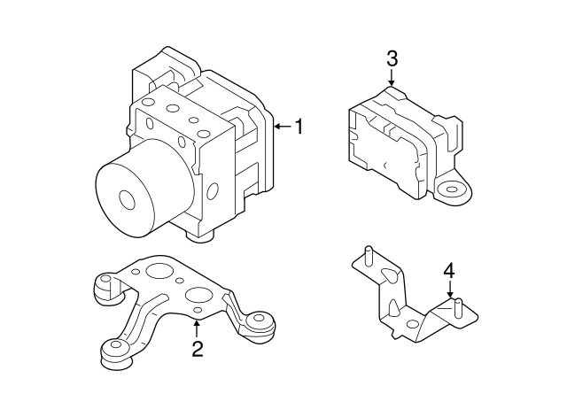 2014-2016 Hyundai Equus ABS Control Unit 58920-3N590 | Hyundai ...