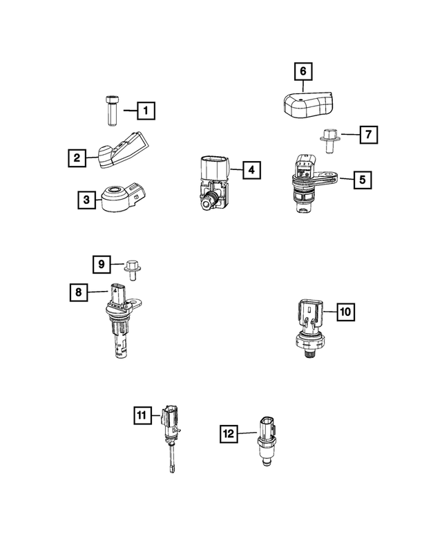 2021-2023 Jeep Sensor Shield, Right 68491572AB | Mopar Estores