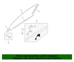 87756-2J000 - Body Side Molding Retainer 2011-2025 Kia | Kia.Parts Store