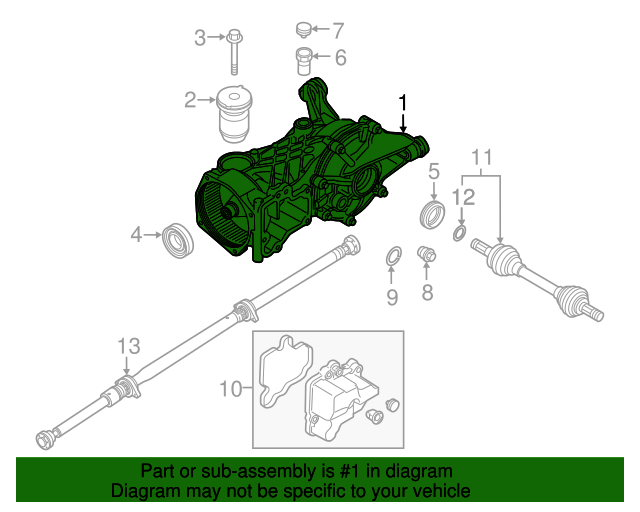 2017-2018 Volvo Differential Carrier 36002992 | TascaParts.com