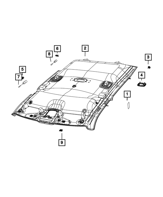 2019 Ram Headliner 6XR19TX7AA | Mopar Estores