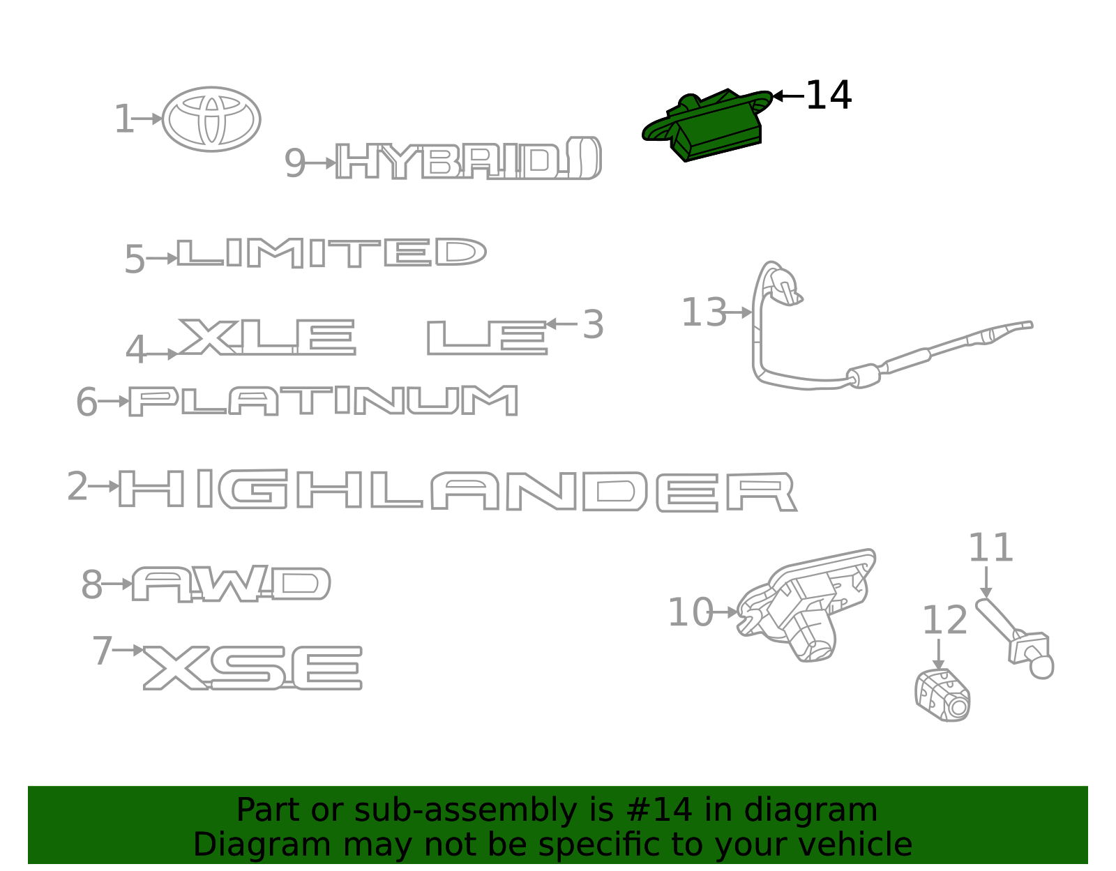 2017-2024 Toyota Switch 84840-47060 | OEM Parts Online