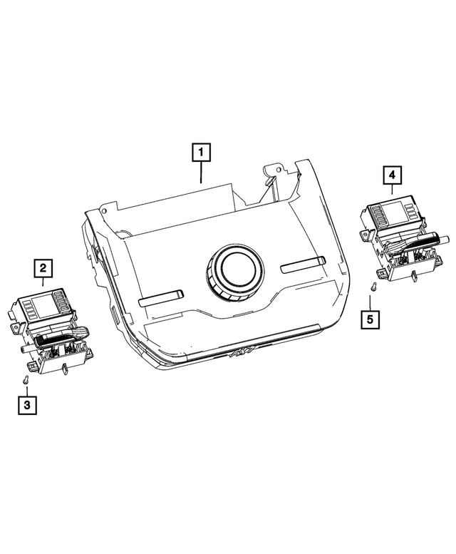 2022-2023 Jeep Terrain Select Switch 68462654AF | AutoNationParts.com