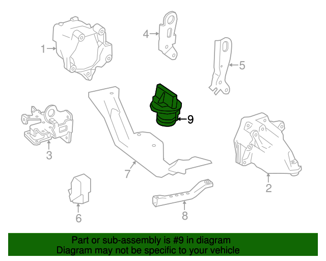 639-242-00-13 - Trans Mount 2010-2021 Mercedes-Benz | Mercedes-Benz USA ...