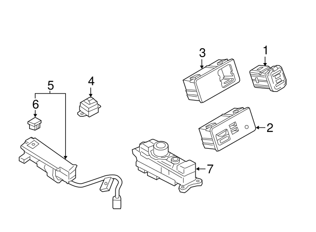2019-2020 Mazda CX-3 Indicator Cap DH4F-64-393 | TascaParts.com