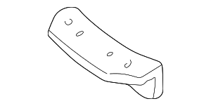 Genuine Toyota Lower Pad part# 53851-47010 for 2000-2005 Toyota ...