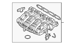 2002-2015 Volkswagen Intake Manifold 06A-133-206-R | OEM Parts Online