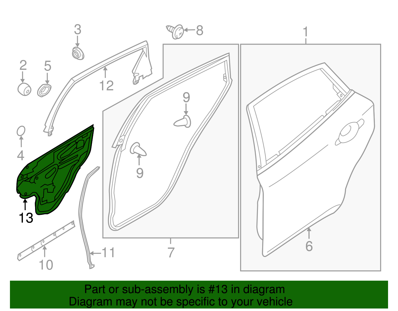 2015-2019 Infiniti Q70L Water Deflector 82860-1PM0A | INFINITI OF WEST ...