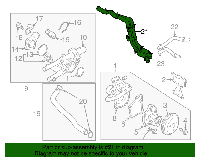 25470-2GGB0 - Tube Assembly 2017-2022 Kia | Kia.Parts Store