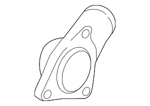 25630-2GGB0 - Engine Coolant Thermostat Housing 2017-2022 Kia Sportage ...