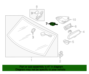 2011-2017 Volkswagen Touareg Wire Shield 7P6-857-594-9B9 | vwpartscenter