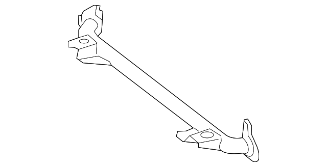 166-620-00-85 - Lower Impact Bar 2012-2019 Mercedes-Benz | Mercedes ...